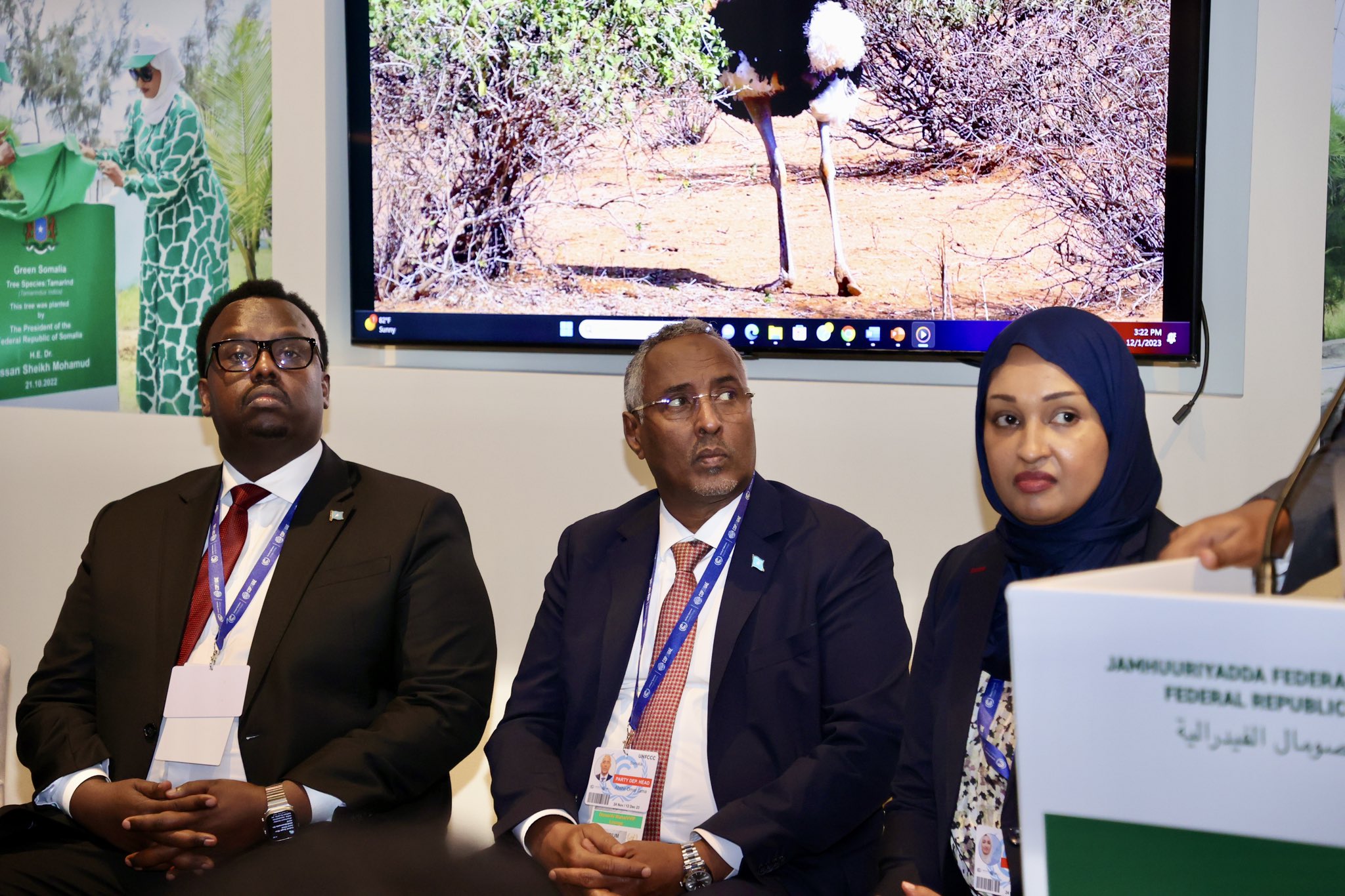 President Hassan Sheikh Mohamud Inaugurates the Somali Pavilion at ...